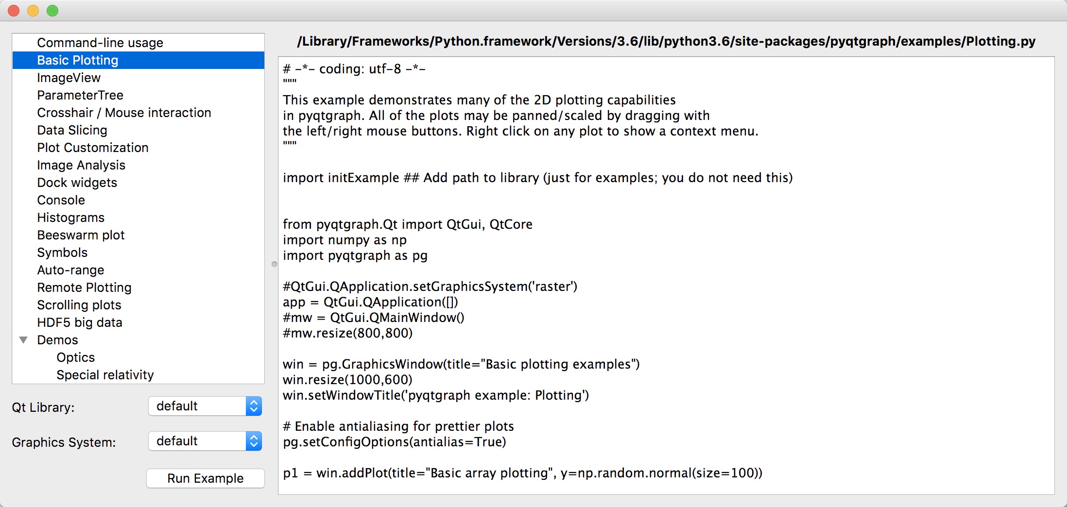 《快速掌握PyQt5》第三十六章 用PyQtGraph绘制可视化数据图表_pyqt graph-CSDN博客