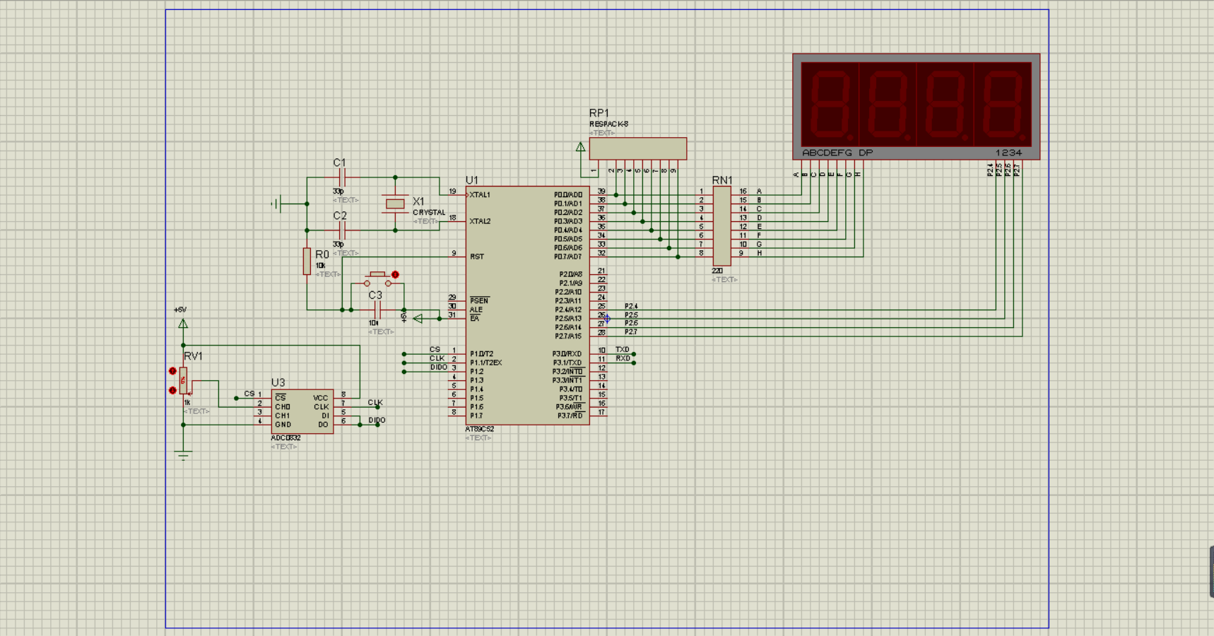 51单片机：用ADC0832做模数转换，测量电压大小_51单片机:用adc0832做模数转换,测量外界电压大小-CSDN博客