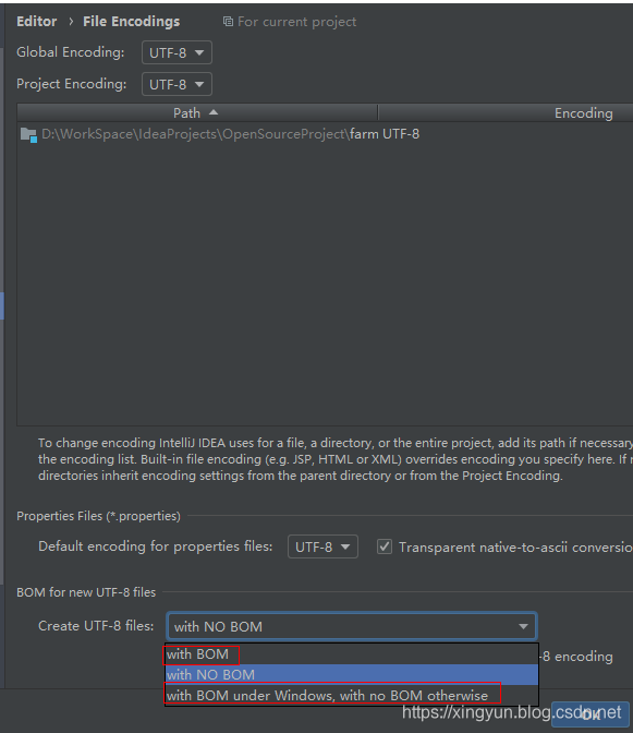 记一次手残操作之intellij Idea Create Utf 8 Files With Bom 程序员宅基地 程序员宅基地