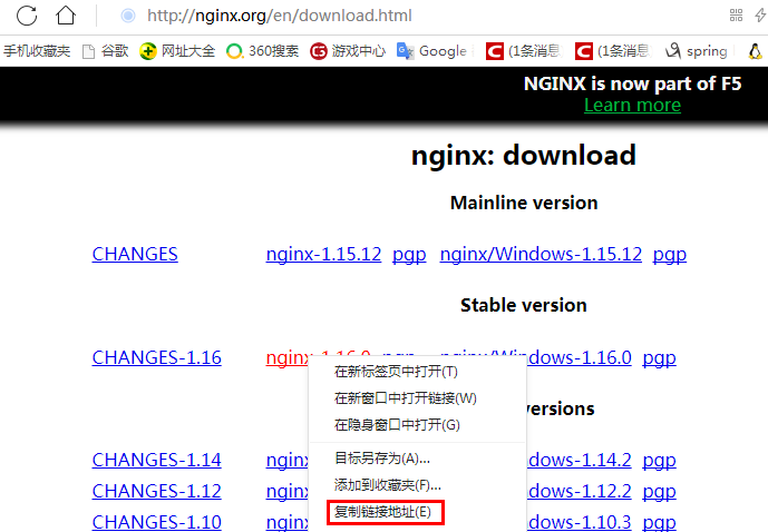 Nginx下载安装 Mginx安装包 Csdn博客