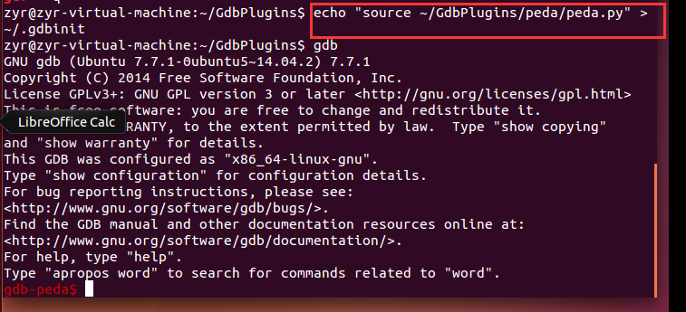 GDB的三个插件（gef gdbinit peda）超简单安装_gdb gef-CSDN博客