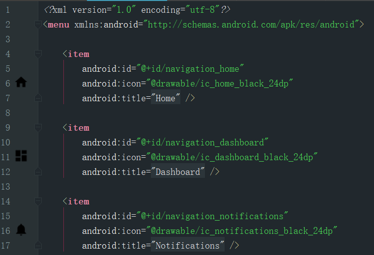 使用BottomNavigationView实现底部导航栏_bottomnavigationview实现底部导航栏接口配置-CSDN博客