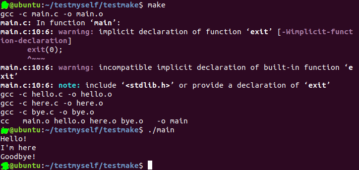 Linux的Makefile小例子_kylin中makefile示例-CSDN博客