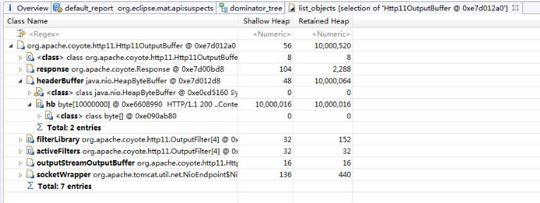 记一次内存溢出分析-Http11OutputBuffer-CSDN博客