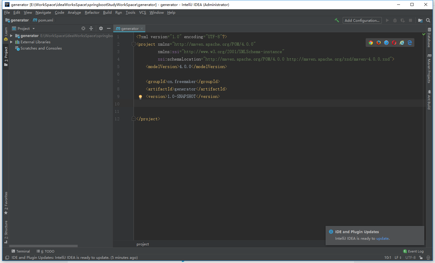 学习开发代码生成器（一）--使用FreeMarker开发代码生成器_freemarker.template.configuration-CSDN博客