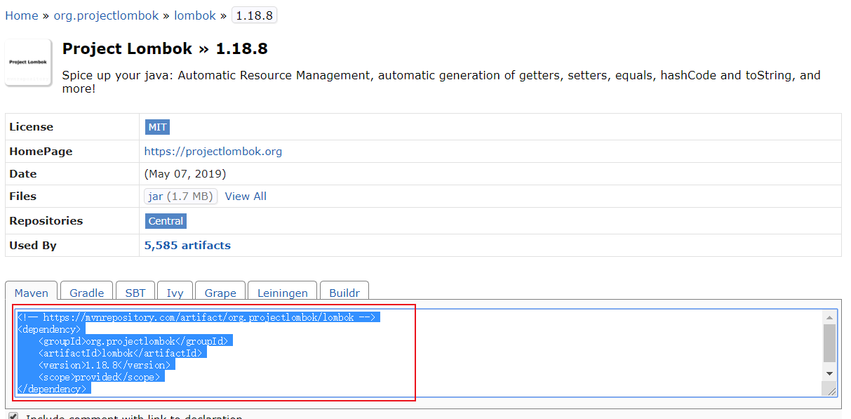Maven-lombok 的使用_maven引入lombok_小白小罗的博客-CSDN博客