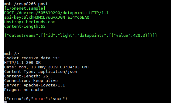 基于RT-Thread的AT device实现ESP8266 通过socket对接OneNET进行POST和GET_rtthread esp8266数据交互界面-CSDN博客