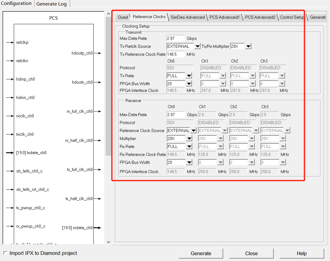 Lattice PCS（serdes）ip的使用（一）_lattice serdes-CSDN博客