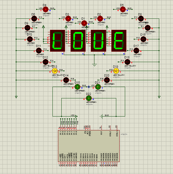 51单片机控制的LOVE心形创意彩灯 PROTEUS 和51单片机教程（附仿真文件+源代码）_单片机爱心仿真图-CSDN博客