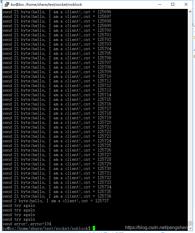 Linux Socket编程实战(非阻塞)linux Socket 非阻塞 Csdn博客