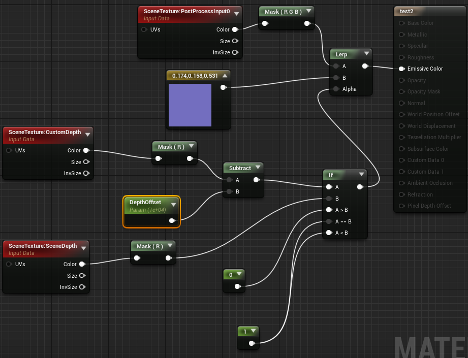 UE4 关于CustomDepth的一些使用方法_custom depth-CSDN博客
