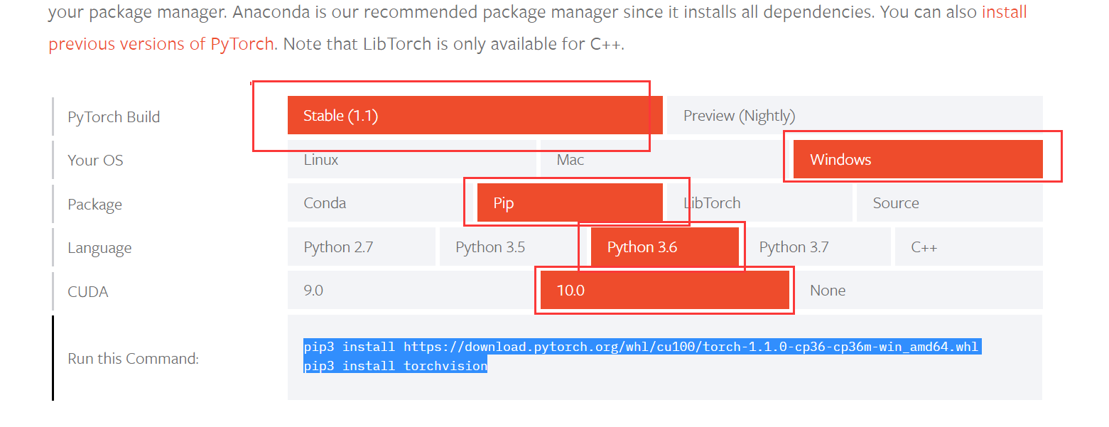 【更新时间2019.5.14】pytorch 1.1+win10 +python3.68+cuda10.0 安装_cuda pytorch windows 10-CSDN博客