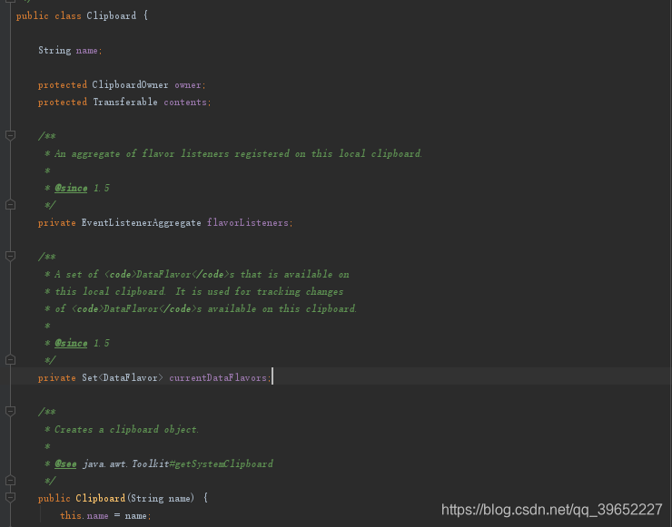Clipboardclipboard Clipboard Toolkitgetdefaulttoolkit Csdn博客