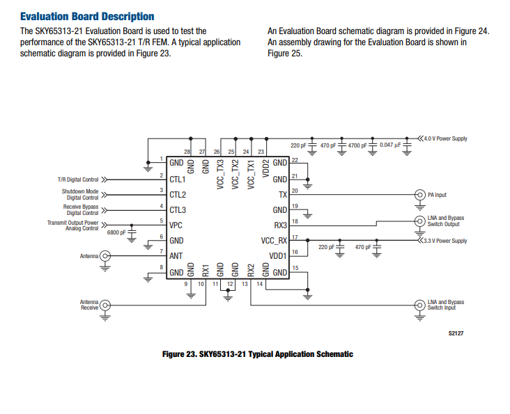 SKY65313-21 Skyworks低噪声射频放大器LNA_szrileyH的博客-CSDN博客