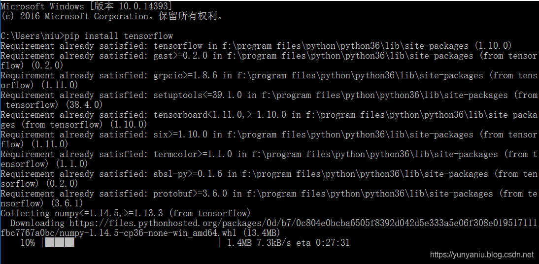 Tensorflow:深度学习框架tensorflowtensorflowgpu的简介、安装、测试之详细攻略tensorflow和