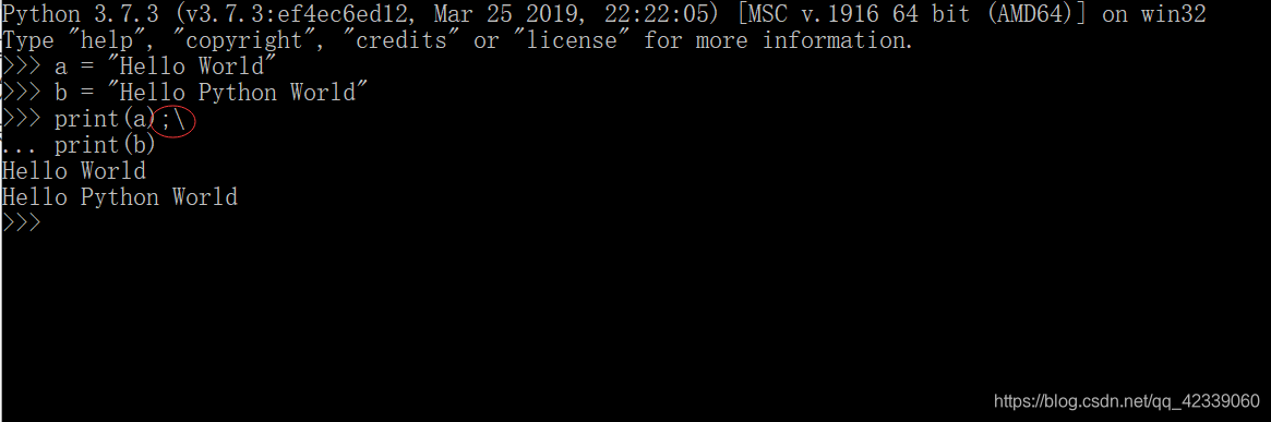 (基础)如何在python交互式命令行下写多行代码?在python命令行交互环境中能写大段程序吗 Csdn博客