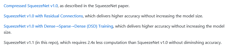 SqueezeNet学习笔记_squeezeformer-CSDN博客