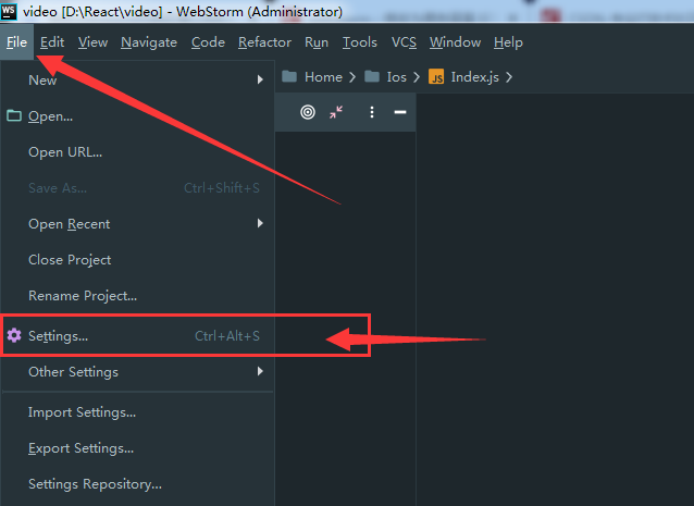 JetBrains WebStorm 代码区域和编辑器的界面美化_webstorm美化代码-CSDN博客