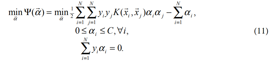 SMO（Sequential Minimal Optimization）算法的数学原理_smo算法原理-CSDN博客