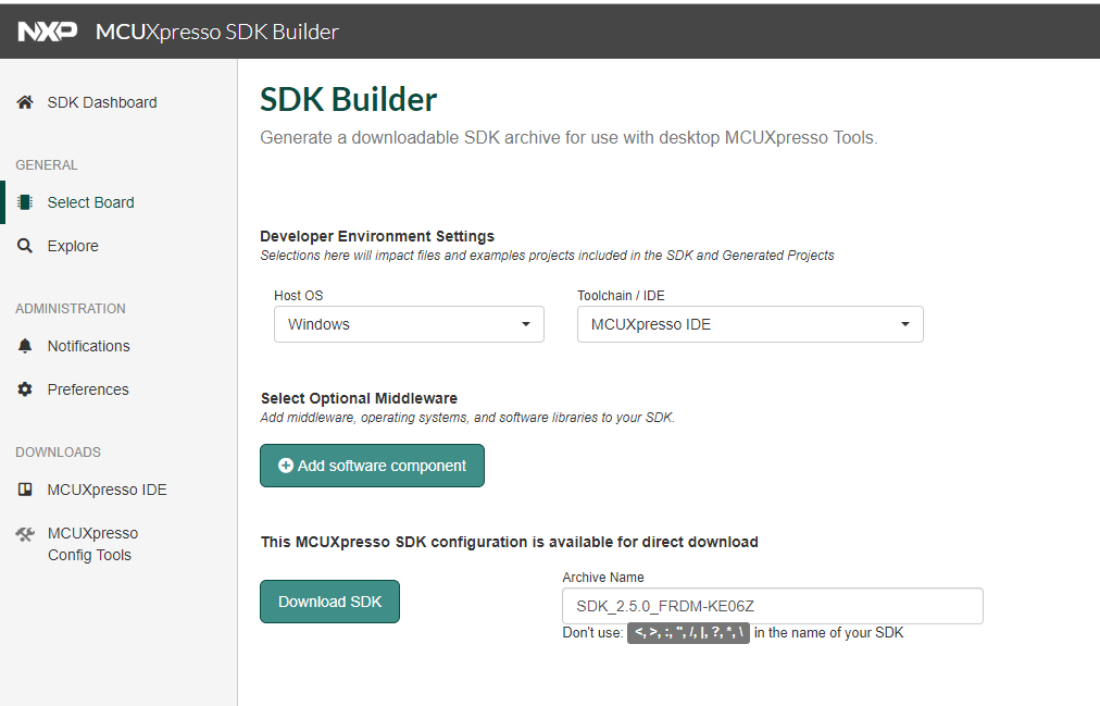 NXP 芯片 MDK IAR FreeRTOS SDK下载_nxp iar-CSDN博客