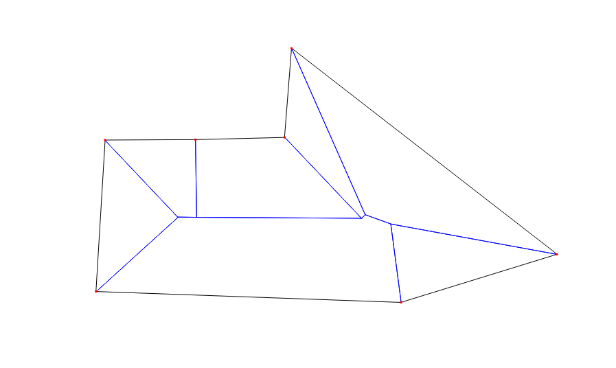 （二） CGAL库应用：轮廓中轴骨架生成create_interior_straight_skeleton_2()及轮廓的偏置create_offset_polygons_2()_cgal ...