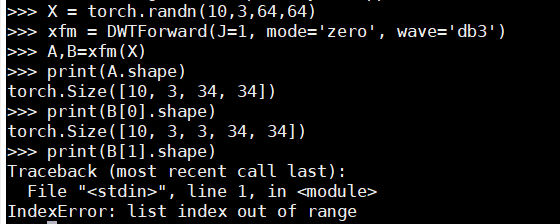 实验笔记之——基于DWT的octave layer（DWT在pytorch中实现）_dwtforward-CSDN博客