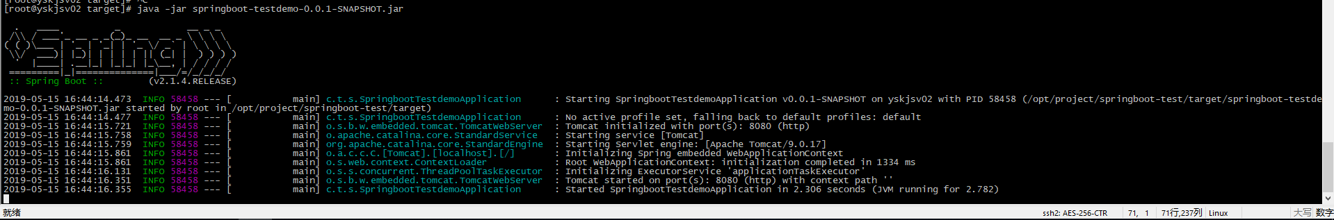Centos7 部署springboot 项目及后台运行springboot 在centos79运行 Csdn博客 