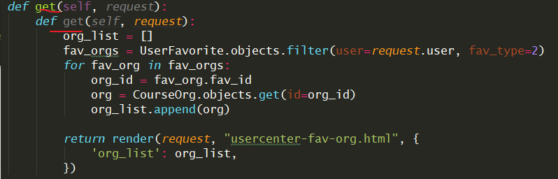 ValueError: The view XXXView didn't return an HttpResponse object. It returned None_time of user ...