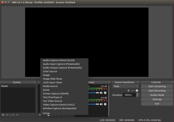 OBS (Open Broadcast Software) Studio - RTMP 推流与 ffplay/vlc 播放 .m3u8_obs 推流轮播电影 m3u8-CSDN博客