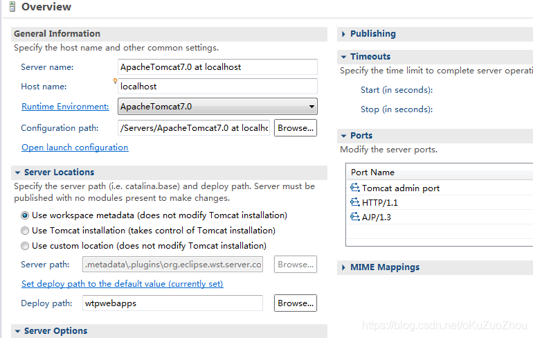 Tomcat中server Xml与eclipse中的server Xml Eclipse中tomcat的service Xml Csdn博客