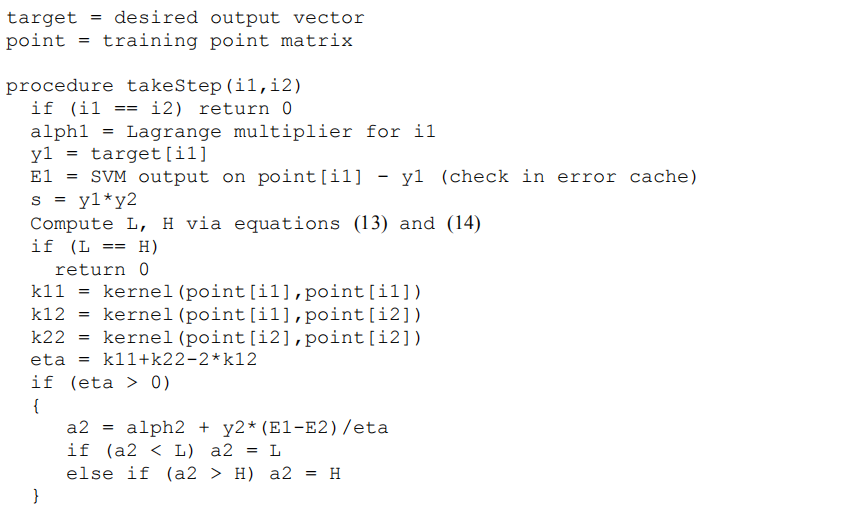 SMO（Sequential Minimal Optimization）算法的数学原理_smo算法原理-CSDN博客