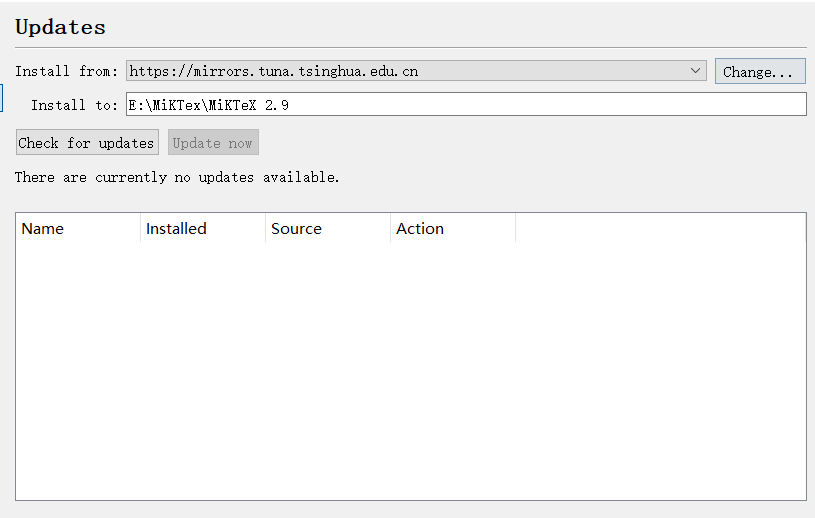 （已解决）Win10下MikTeX update error报错：code="56", url="http://ftp.yzu.edu.tw ...