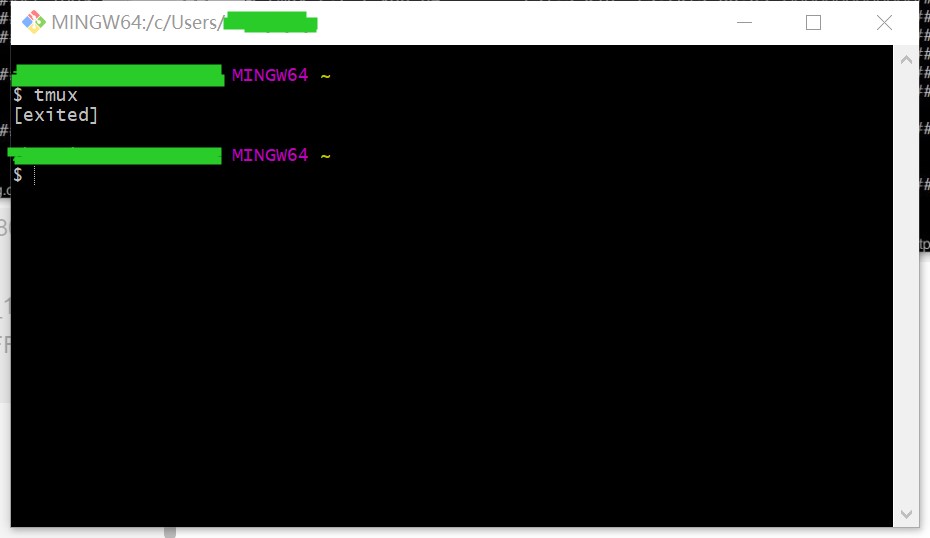 Windows下用Git Bash安装tmux_windows安装tmux-CSDN博客