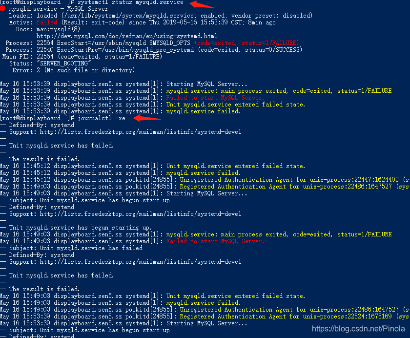 Job For Rvice Failed Because The Control Process Exited With Error Code See Systemctl
