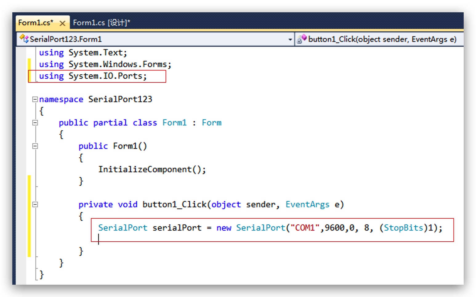 【C#】简单的串口发送_serialport 发送到其他com口-CSDN博客