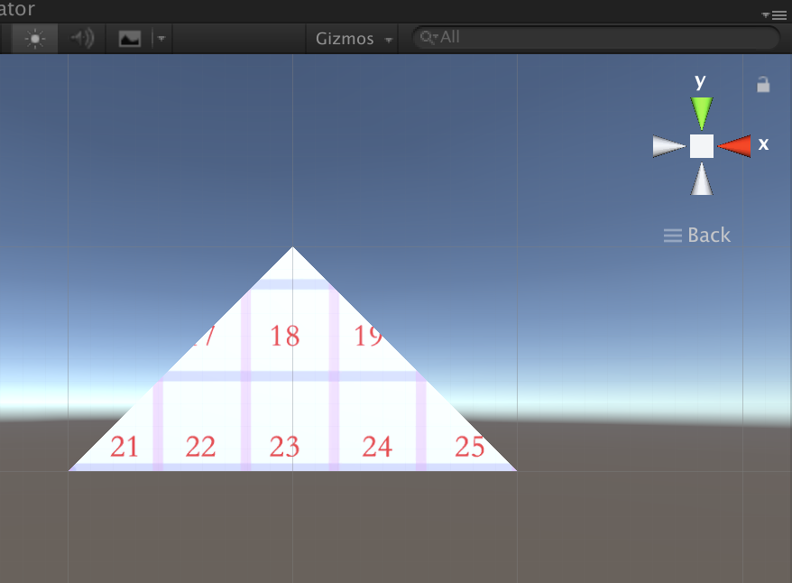 unity3d之浅谈Mesh组件：mesh绘制三角形，正方形，正方体_unity 选择三角面-CSDN博客