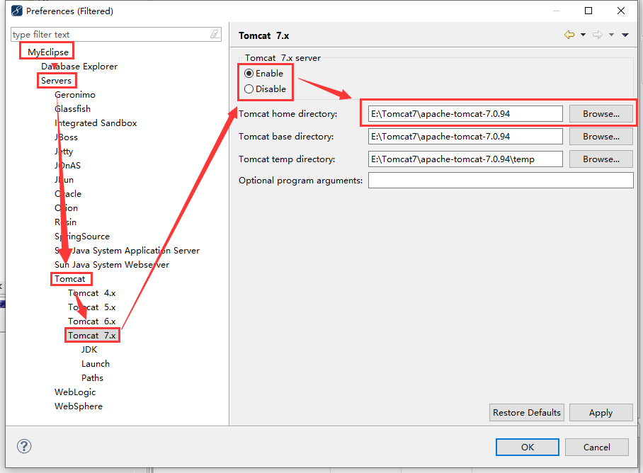 使用MyEclipse创建web应用并配置Tomcat_myeclipse的server.xml在哪里-CSDN博客