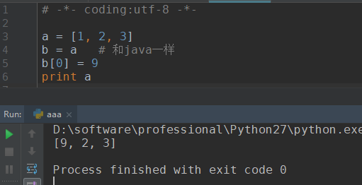 Python “列表变量”的赋值python B1 0 1 结果每个都改了 Csdn博客 
