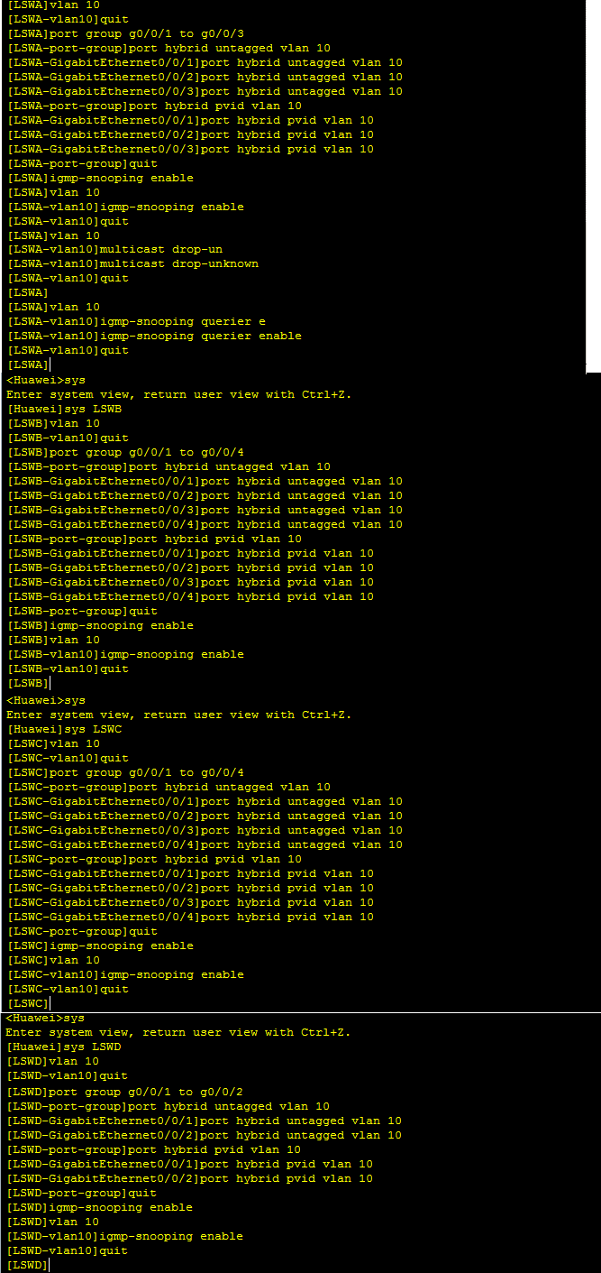 IP组播配置与管理实战——4_igmp snooping-CSDN博客