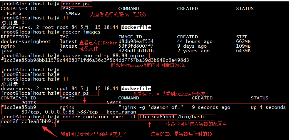 【docker】七、使用docker进入容器以nginx为例docker 进入nginx容器 Csdn博客 