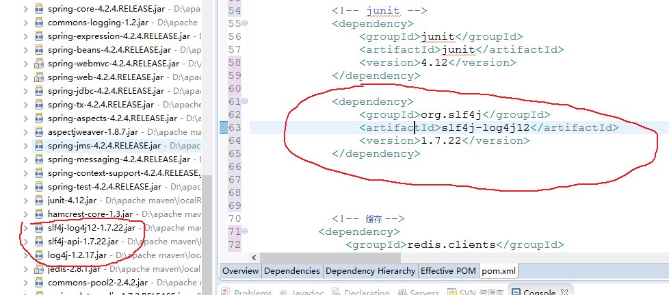 maven中initializationError [runner:Junit4]的解决方案，不要忘记导入日志包_运行时出现[runner:junit4]-CSDN博客