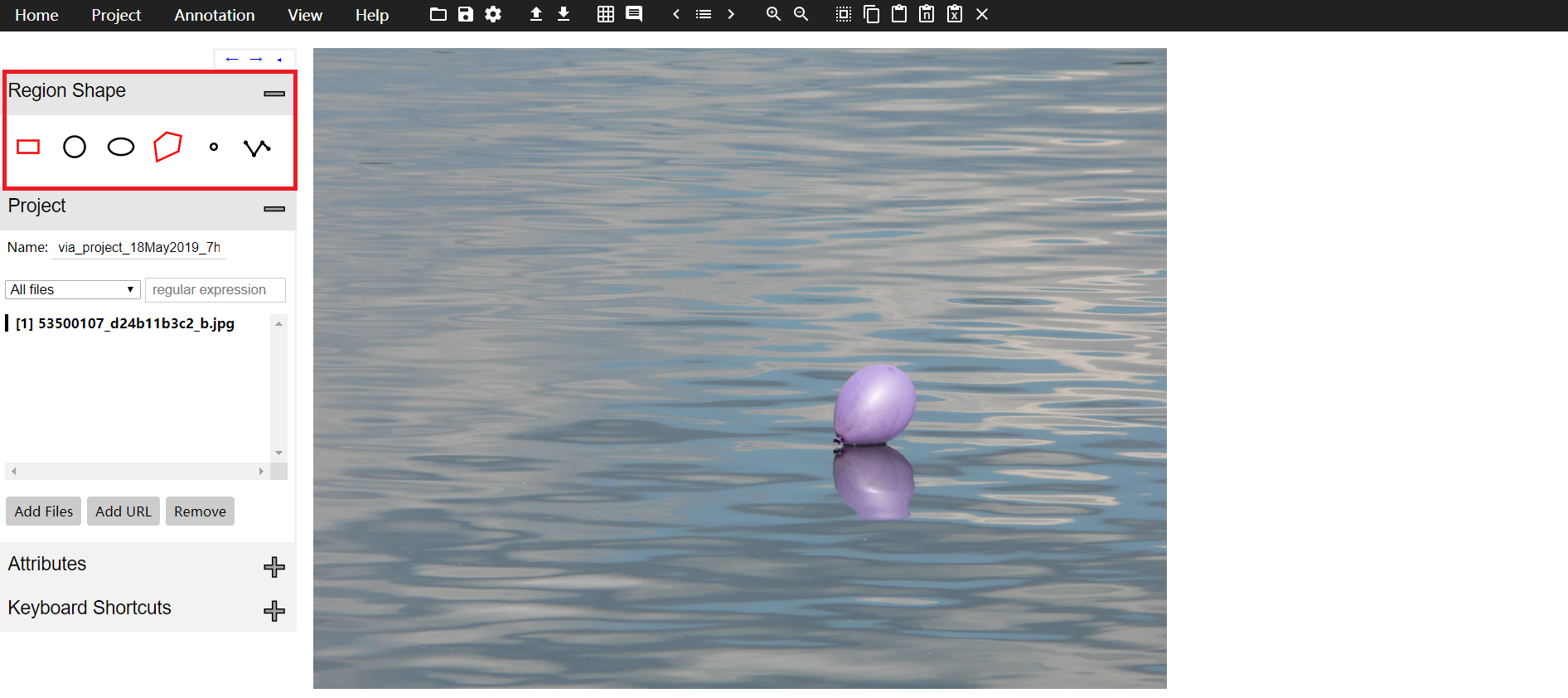 关于Mask-Rcnn中标注工具VIA（VGG Image Annotator）使用的详解_via 视频标注 如何使用-CSDN博客