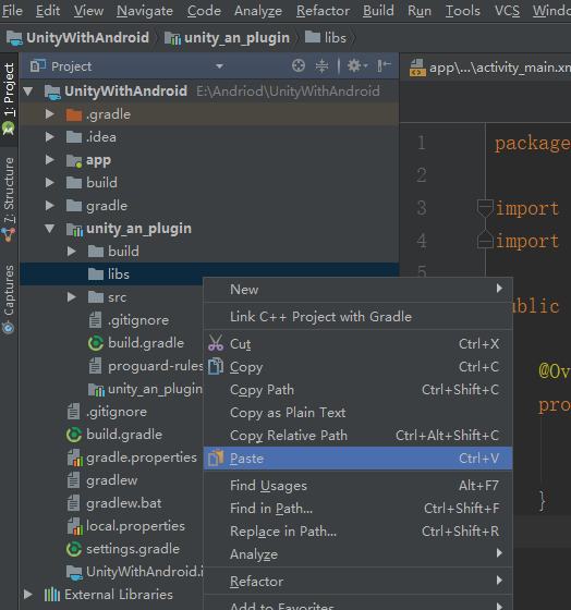 Unity和AndroidStudio交互制作自己的SDK插件_unity minsdkversion可以自己添加吗-CSDN博客
