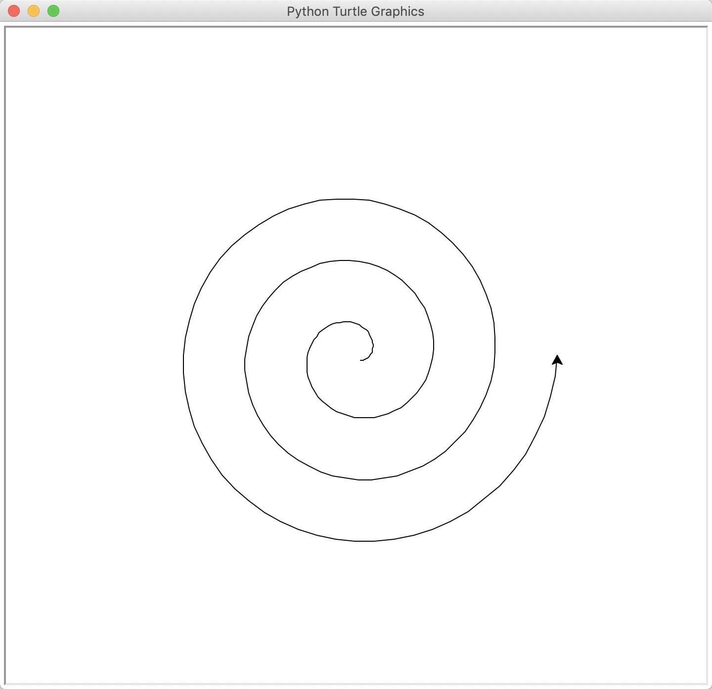 《Think Python》练习 4-5：用函数画阿基米德螺旋_python动态螺旋图,spiral chart螺旋是时间轴 阿基米德螺旋线-CSDN博客