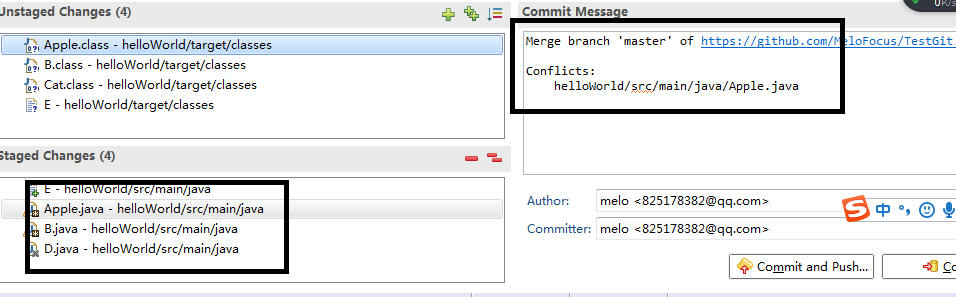 eclipse git处理冲突_eclipse git 解决冲突的两种方法-CSDN博客