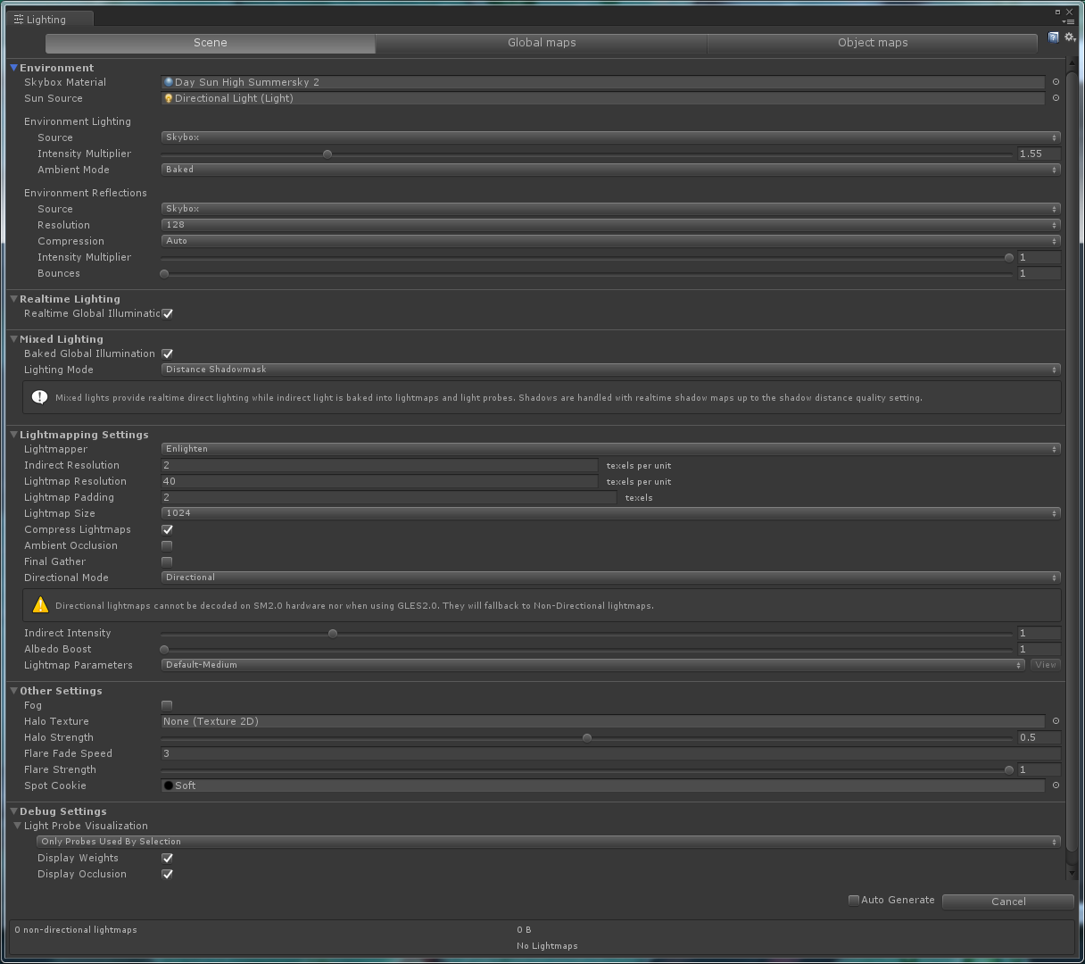 Unity2017 Lighting窗口_unity lighting scene window 窗口-CSDN博客