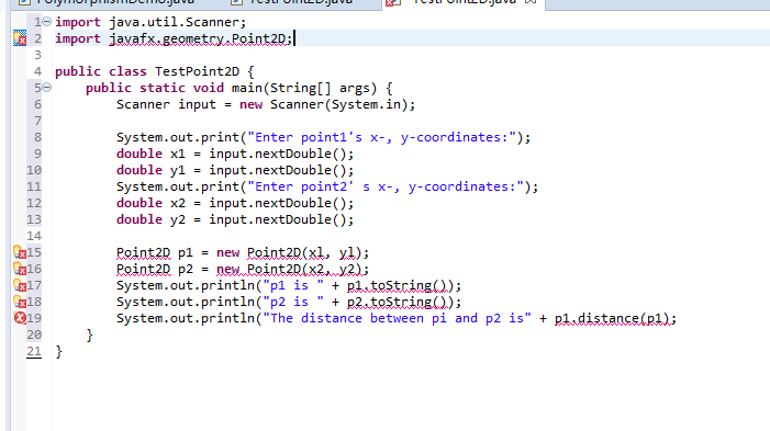 【Java Programming】学习笔记-Point2D不能使用问题_java vscode没有point2d-CSDN博客