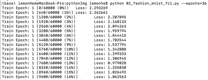 pytorch进行fashion mnist数据集分类_fashionmnist-CSDN博客