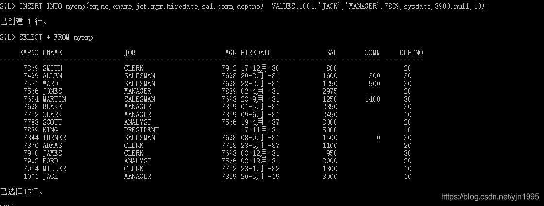 Oracle表数据的更新oracle 参数表更新 Csdn博客