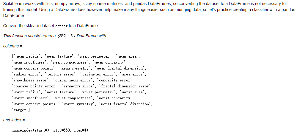 Coursera-Applied Machine Learning in Python-week 1-Assignment 1 - Programmer Sought